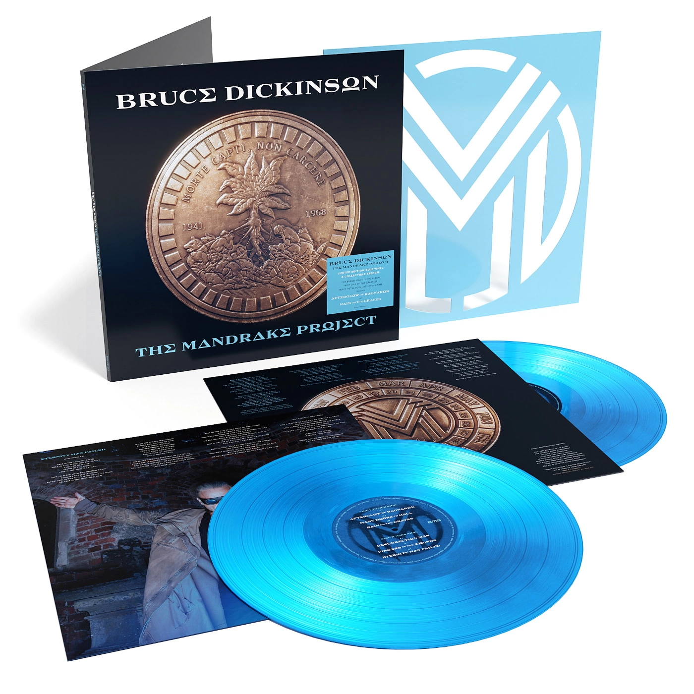 Bruce Dickinson · The Mandrake Project | Blue DLP Vinyl