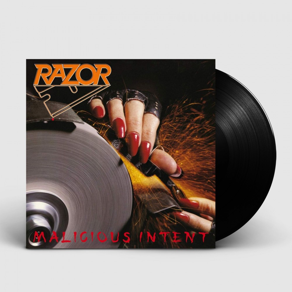 RAZOR - Malicious Intent · BLACK LP | Vinyl-Platte