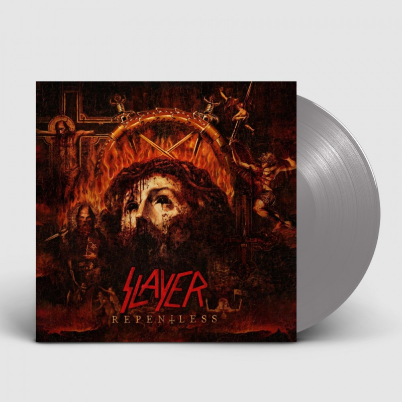 SLAYER - Repentless · SILVER LP | Vinyl-Platte