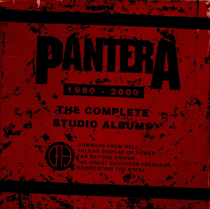 PANTERA - The Complete Studio Albums 1990-2000 · 5CDBOX · Limitiertes ...